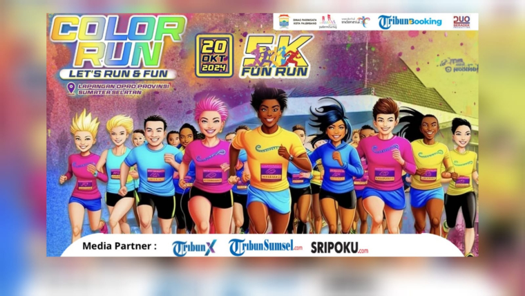 COLOR RUN LETS RUN & FUN