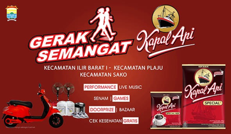 GERAK SEMANGAT KAPAL API KECAMATAN PALEMBANG 2025