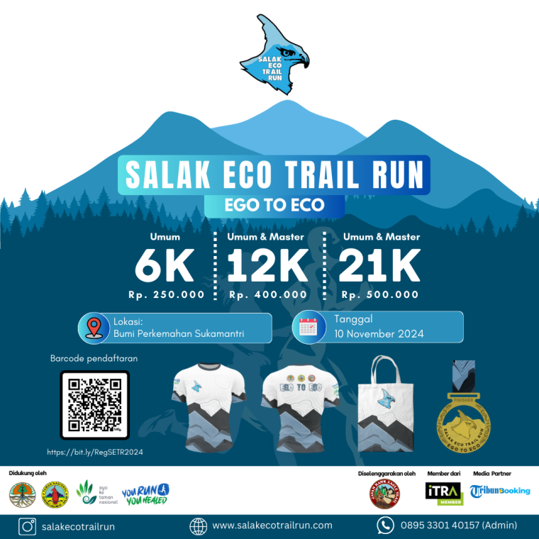 Giveaway Tiket Salak Eco Trail Run 2024