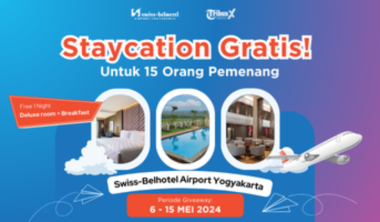 Menginap GRATIS di Swiss-Belhotel Airport Yogyakarta