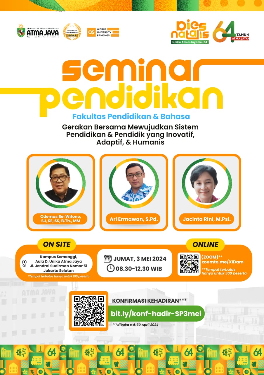 Seminar Pendidikan Gerakan Bersama Mewujudkan Sistem Pendidikan dan Pendidik yang Inovatif ...