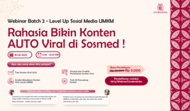 Jadwal Webinar Terkini Tribun Booking